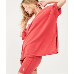 Free People | Shorts | Fp Movement Short Sleeve Hot Shot Bike Shorts ...